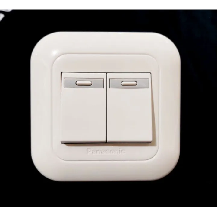 Panasonic Saklar Seri / Saklar double Panasonic / saklar dobel | Lazada ...