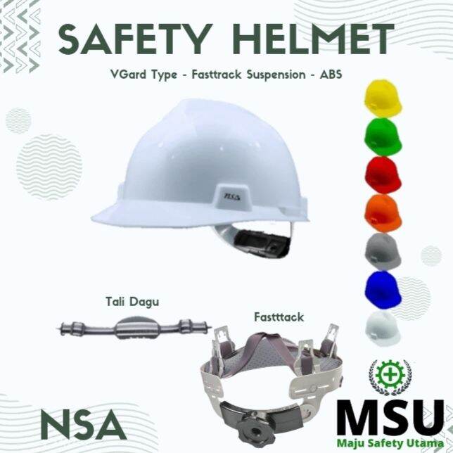 Helm Proyek NSA Fastrack Safety Helmet NSA Fastrack | Lazada Indonesia