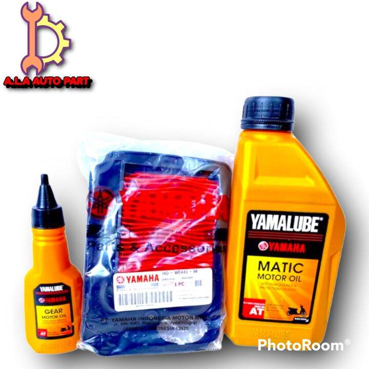 PAKET OLI YAMALUBE & FILTER UDARA MIO SOUL FINO KARBU / FILTER UDARA ...