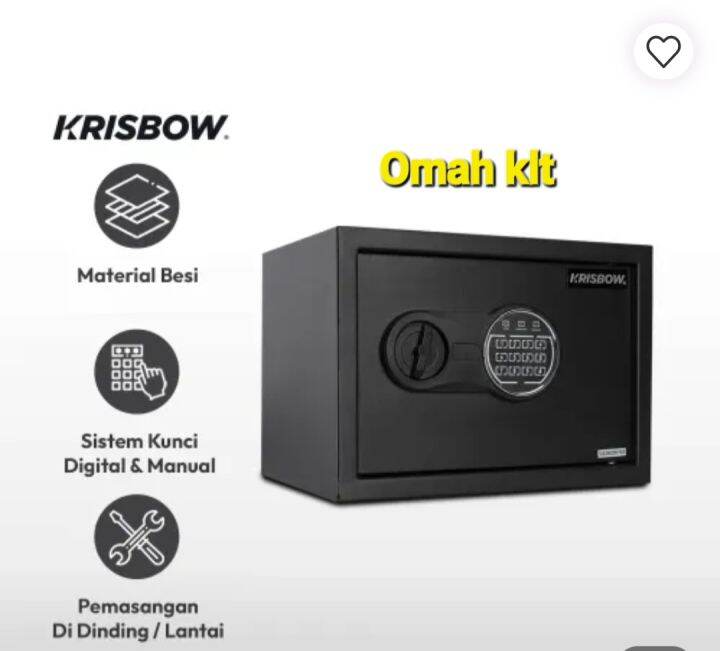 brangkas brankas krisbow deposit box digital KRISBOW ORIGINAL | Lazada ...