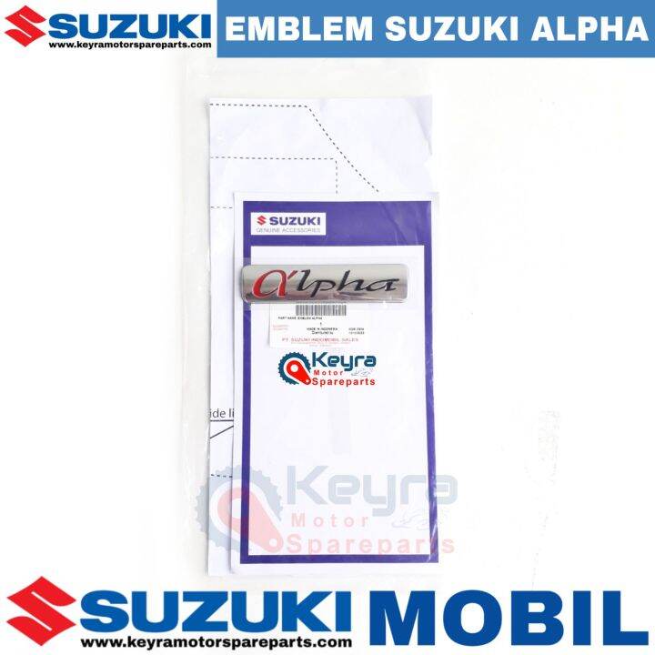 EMBELM LOGO SUZUKI ALPHA ORIGINAL SGA | Lazada Indonesia