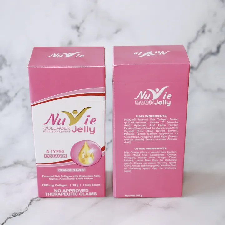 NuVie Collagen Jelly (28 Days): Glowing Beauty, Anti-Aging & UV ...