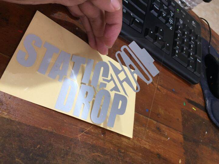 Stiker static drop | Lazada Indonesia