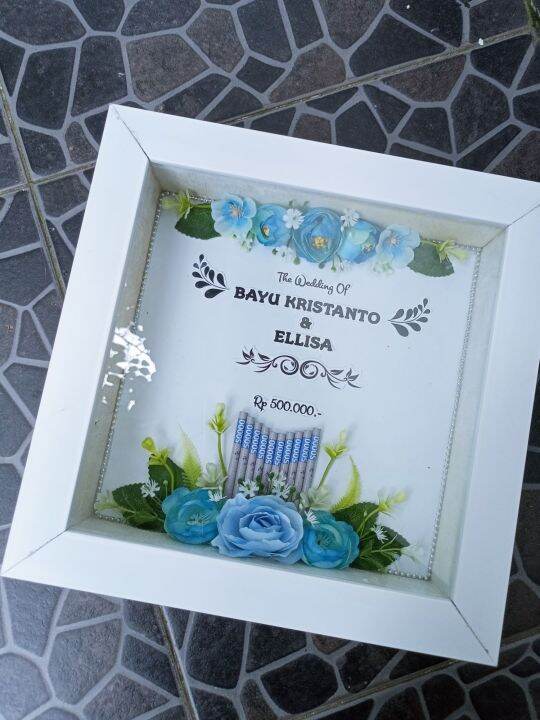 mahar pernikahan frame bingkai | Lazada Indonesia
