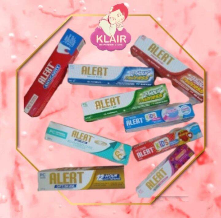 Klair Personal Collection Alert Toothpaste | Lazada PH