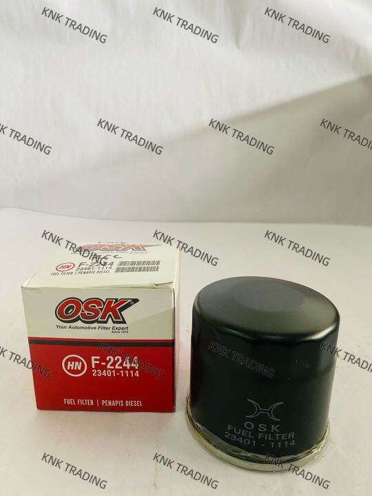 OSK FUEL FILTER PENAPIS DIESEL F-2244 HINO RANGER DUTRO 23401-1114 ...