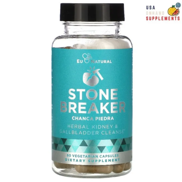 Eu Natural, STONE BREAKER, Chanca Piedra, 60 Vegetarian Capsules ...
