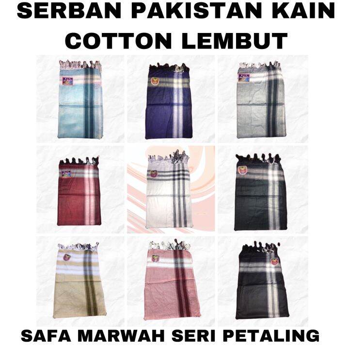 SERBAN PAKISTAN 🇵🇰 KAIN COTTON LEMBUT | Lazada