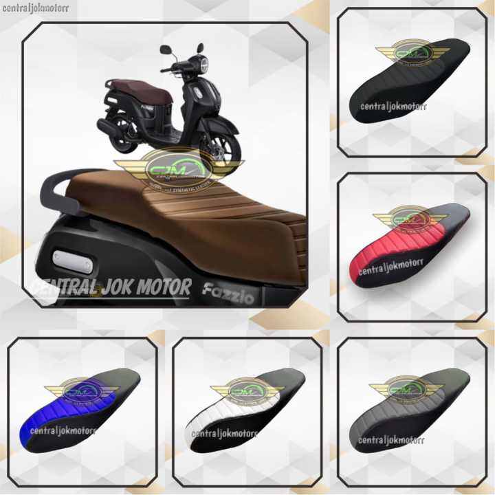 Kulit Jok motor Fazzio Caferacer Premium | Lazada Indonesia