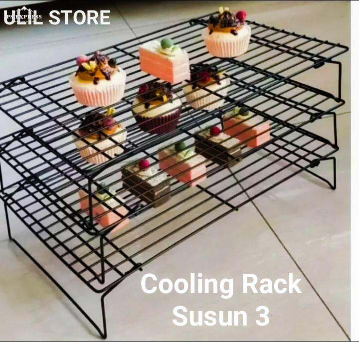Cooling Rack kueh 3 Susun / Cooling Rack Pendingin Kueh | Lazada Indonesia
