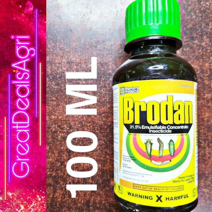 BRODAN EMULSIFIABLE CONCENTRATE INSECTICIDE (100mL) PLANTERS PRODUCT ...