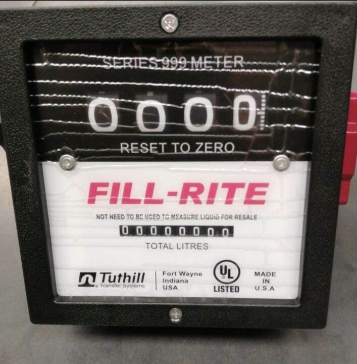 FLOW METER MANUAL 4 DIGIT FILL RITE // FLOW METER SOLAR 2 INCH FILL RITE // FLOW METER FILL RITE ...