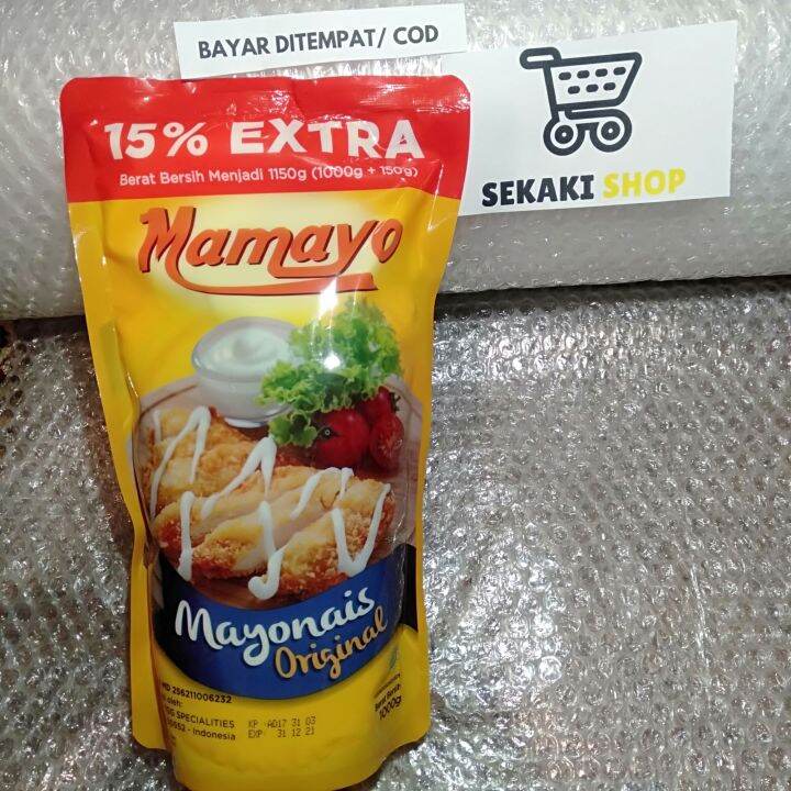MAMAYO Mayonaise 1kg + 150g / Mayonais Original / Mayones Saus Mayo ...