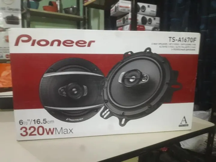 PIONEER TS-A1670F 6-1/2” 16.5CM 3-WAY COAXIAL CAR SPEAKER SYSTEM (320W) | Lazada