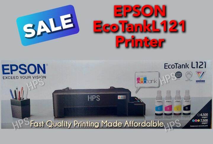 Epson Ecotank L121 A4 Ink Tank Printer | Lazada PH