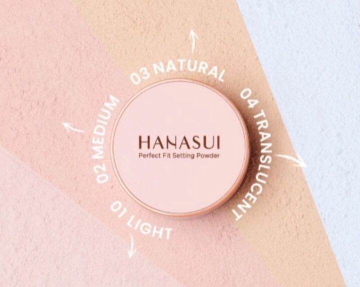 hanasui perfect fit setting powder | Lazada Indonesia
