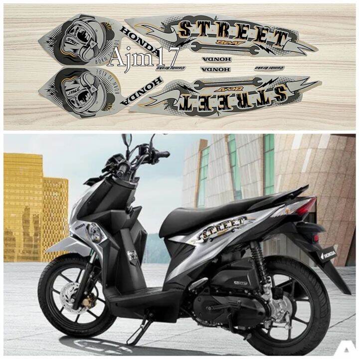 STIKER STRIPING BEAT STREET 2023 SILVER | Lazada Indonesia