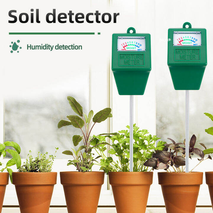 Soil Hygrometer Moisture Sensor Meter Plant Flower Soil Humidity ...