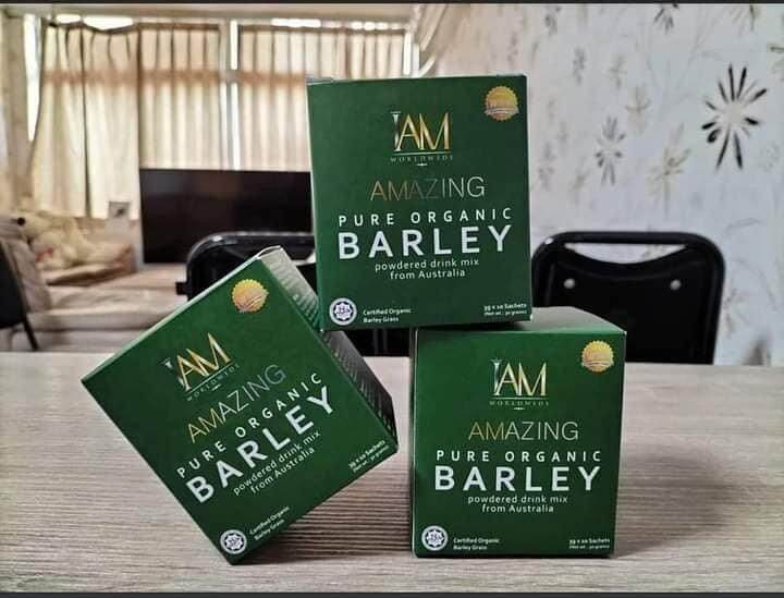 ORGANIC BARLEY JUICE POWDER I AM WORLDWIDE | Lazada PH