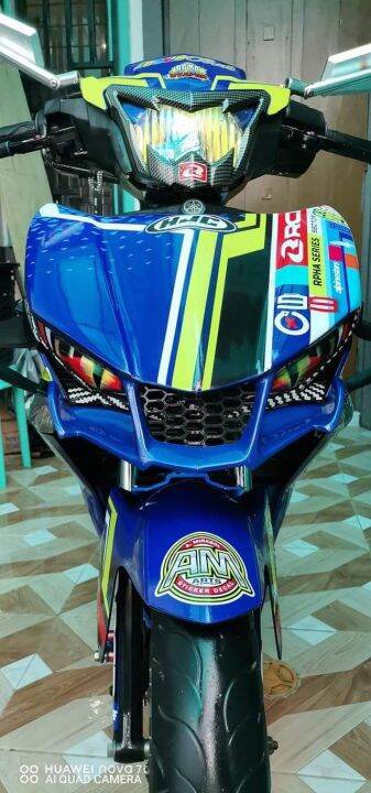 SNIPER KING150 V1 V2 FRONT PANEL WITH AIR SCOOP FIBER MADE | Lazada PH