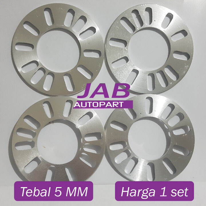 SPISER / SPACER Ban Roda Velg Mobil 5 mm Universal / Set 4 Keping ...