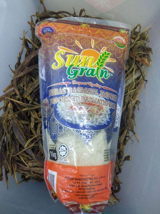 SUN GRAIN BERAS BASMATI 1KG | Lazada