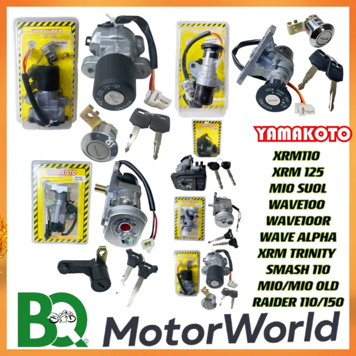 Ignition switch Set Yamakoto For Universal Motorcycle Mio/Old/Soul Wave ...