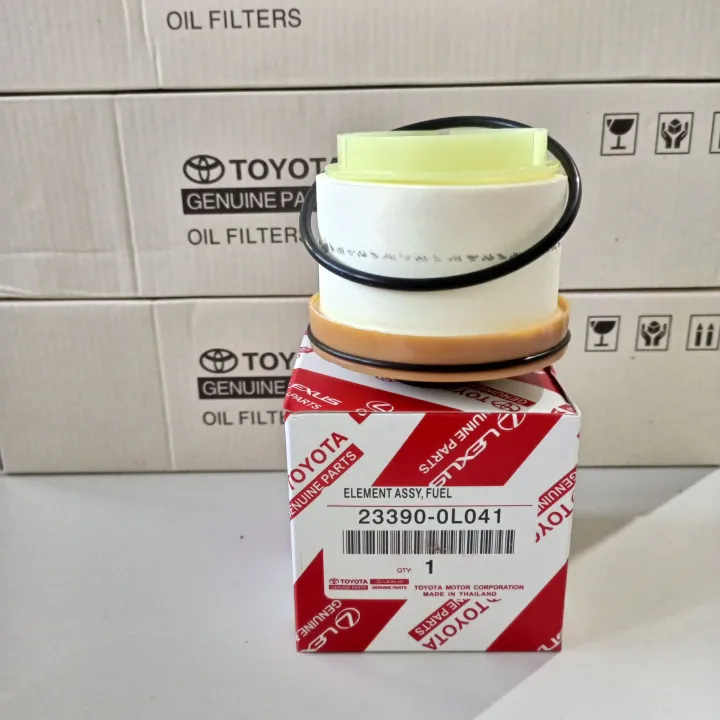 Fuel Filter Toyota INNOVA/HI ACE/FORTUNER/HI-LUX/D4D DIESEL ENGINE 2005 ...