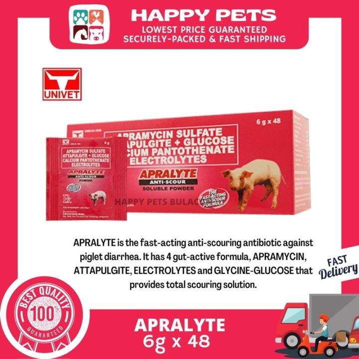 Apralyte Soluble Powder 6g x 48 | Lazada PH