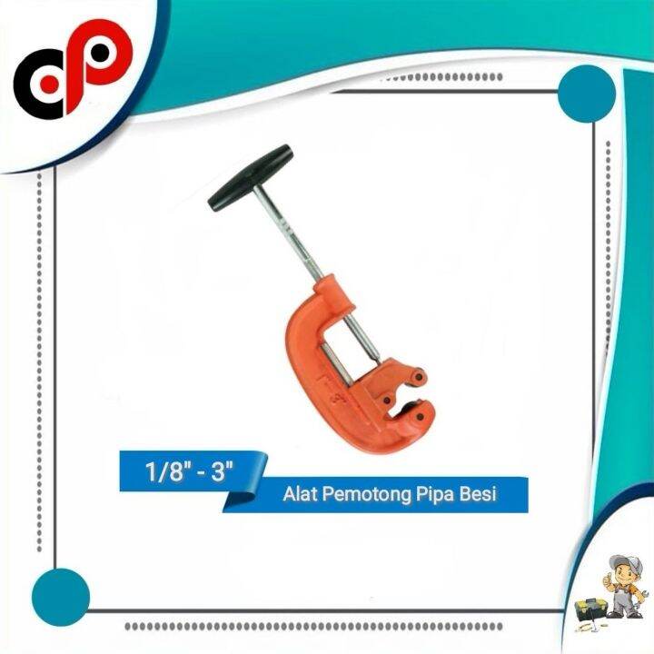 Alat Pemotong Pipa Besi 1/8" - 3" / Heavy Duty Pipe Cutters 3" | Lazada ...