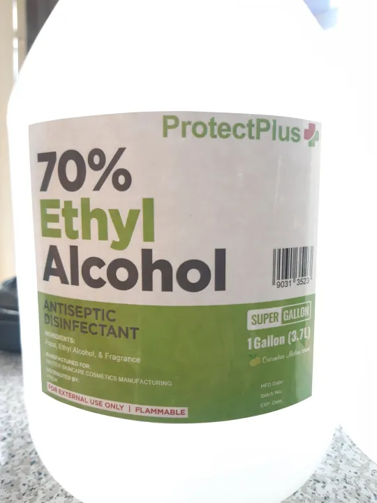 Protect Plus Ethyl Alcohol 70% 3.2L Gallon Natural Scent | Lazada PH