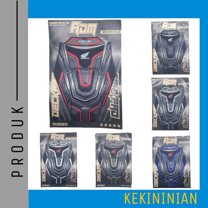 Stiker Body Tankpad Deck Pad Honda PCX 160 2021 2022 Karet Timbul 3D ...