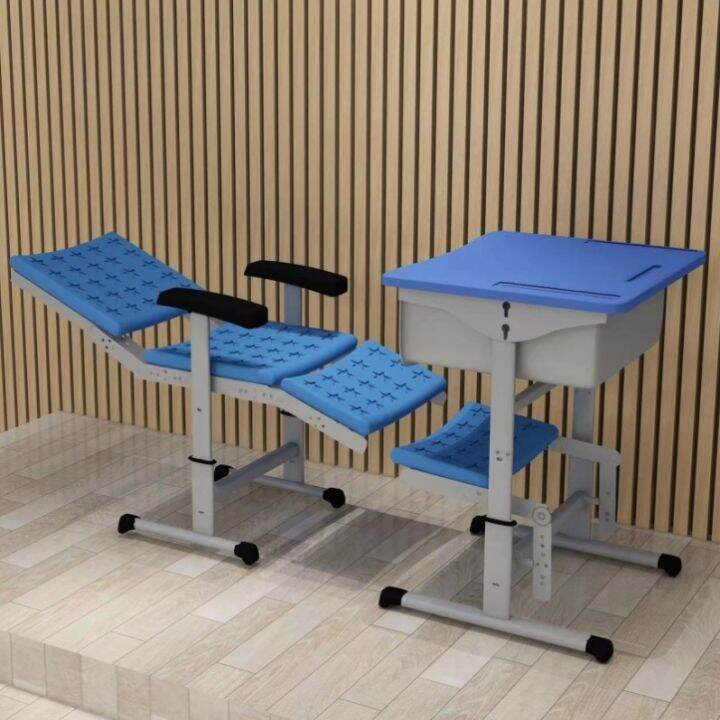 Student Lunch Break Recliner School Nap Table and Chair Reclining ...
