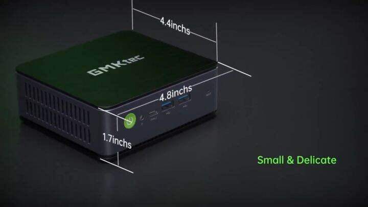 GMKtec K2 Mini PC AMD Ryzen 7 7735HS Mini PC Windows 11 DDR5 4800Mhz ...