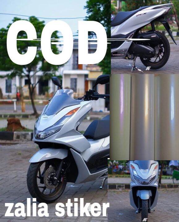 Stiker skotlet putih lembayung mutiara pink mutiara gold mutiara biru ...