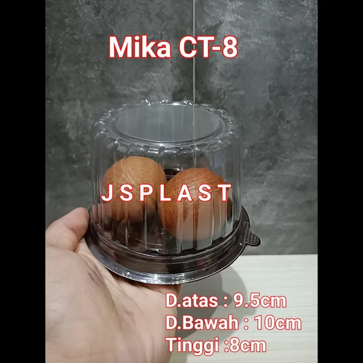 (ISI 25PCS) Mika CT - 08 Mini Kecil / CT - 08 Mika Tray Cake Tart Mini ...