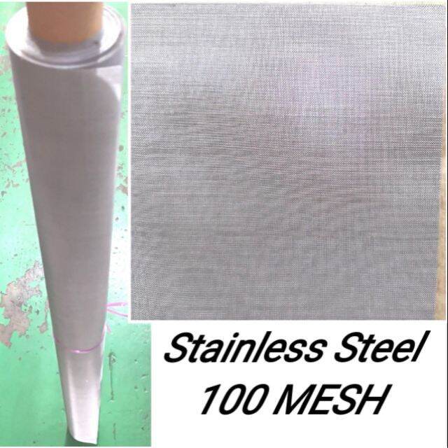 Stainless Steel Wire Mesh SS 304 Netting 100 Mesh | Lazada
