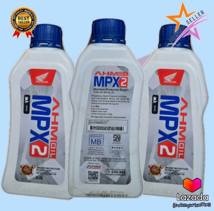 AHM Honda Oli MPX 2 Oli Oli Metic 4T 0.8L | Lazada Indonesia