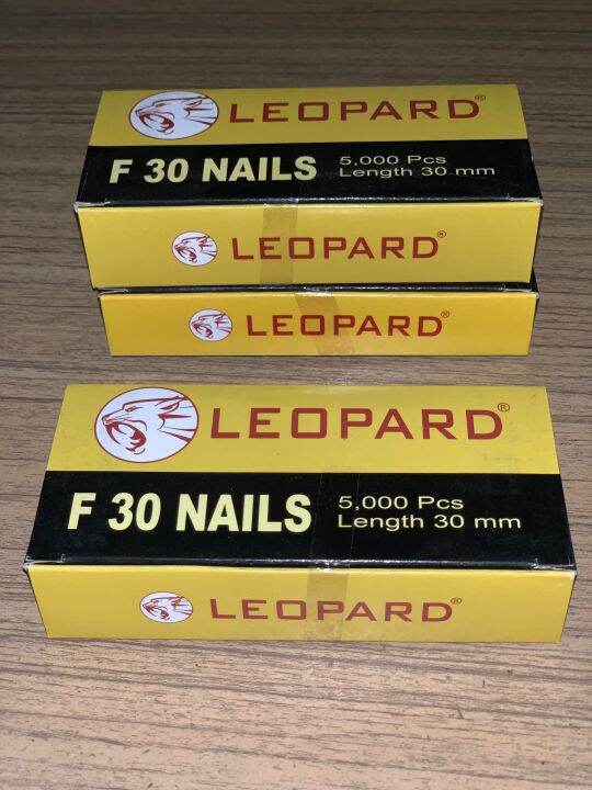 Isi staples f30 leopard / airnails leopard f30 / isi paku tembak angin ...