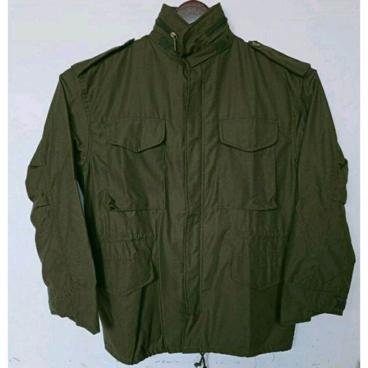 Jaket Tentara Model Klasik Korea Army Field 80's- Jaket PDL Hijau ...