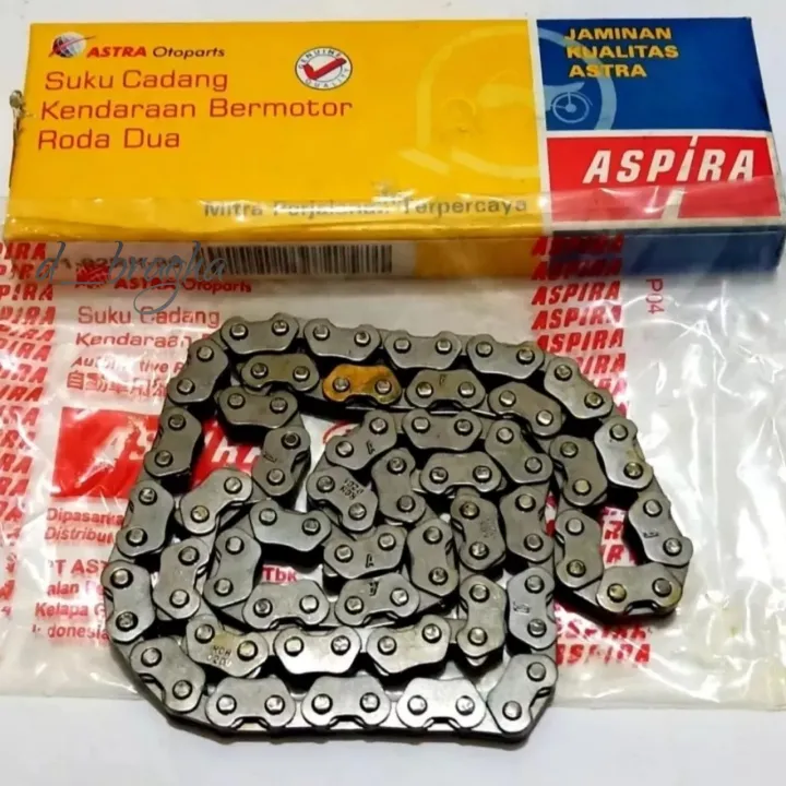 RANTAI KETENG SUPRA X 125, KARISMA KAMPRAT RANTE ORIGINAL ASPIRA ...