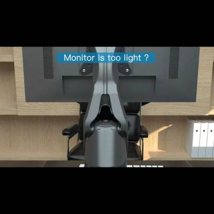 [Gas Spring Arm] Singlel Monitor Stand Mount Arm- Adjustable Gas Spring ...