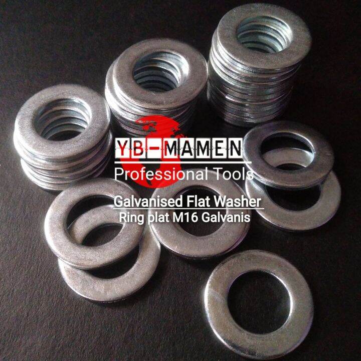 Ring plat M16 / Plat Washer M16 Galvanized | Lazada Indonesia