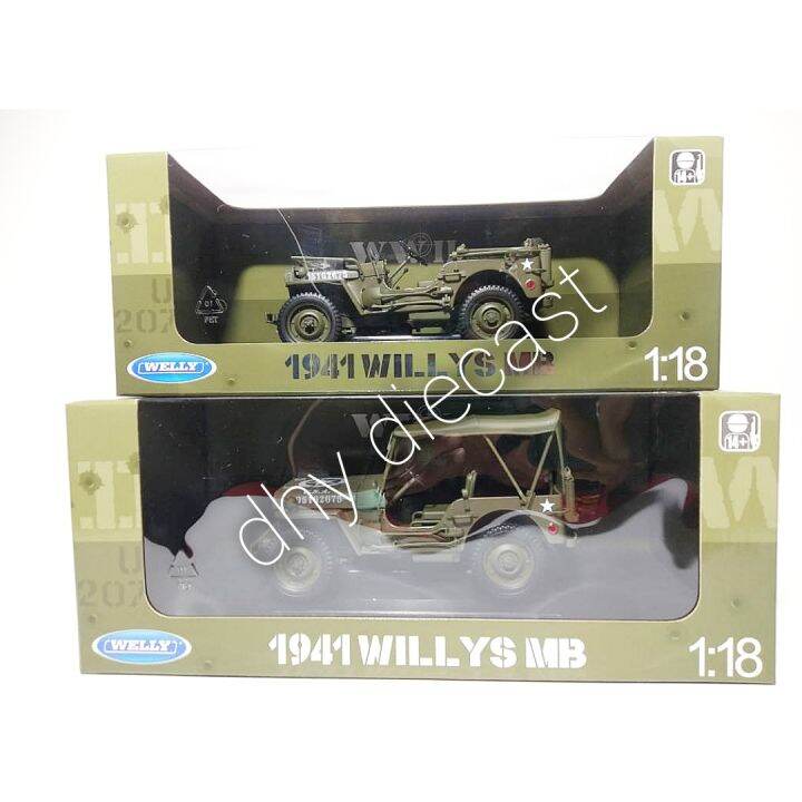 Diecast Miniatur Jeep Willys 1941 welly nex | Lazada Indonesia