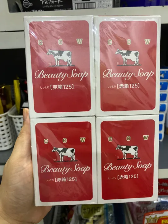 Cow Beauty Red Soap ( 125g x 4) from Japan | Lazada PH