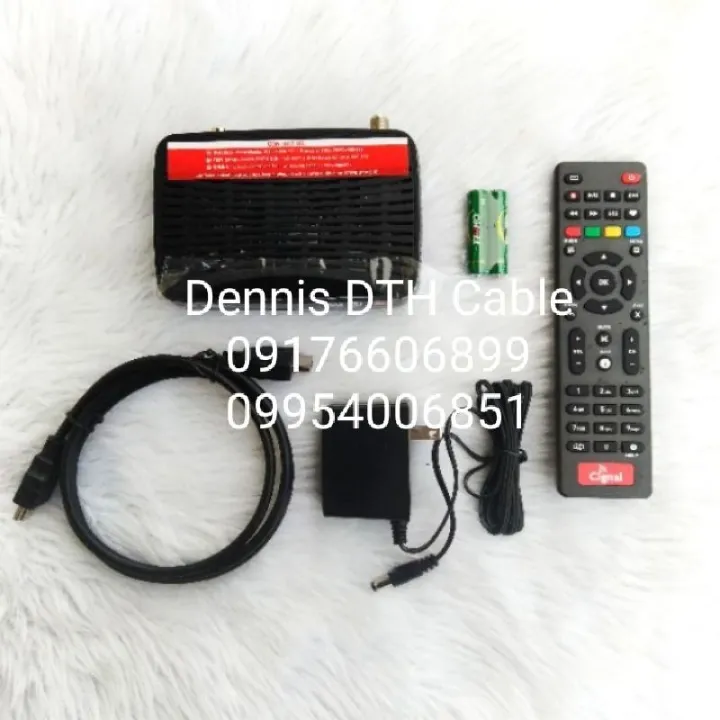 Cignal HD Prepaid Box and SET with FREE 2,000 LOAD (1,000 load for 2 ...