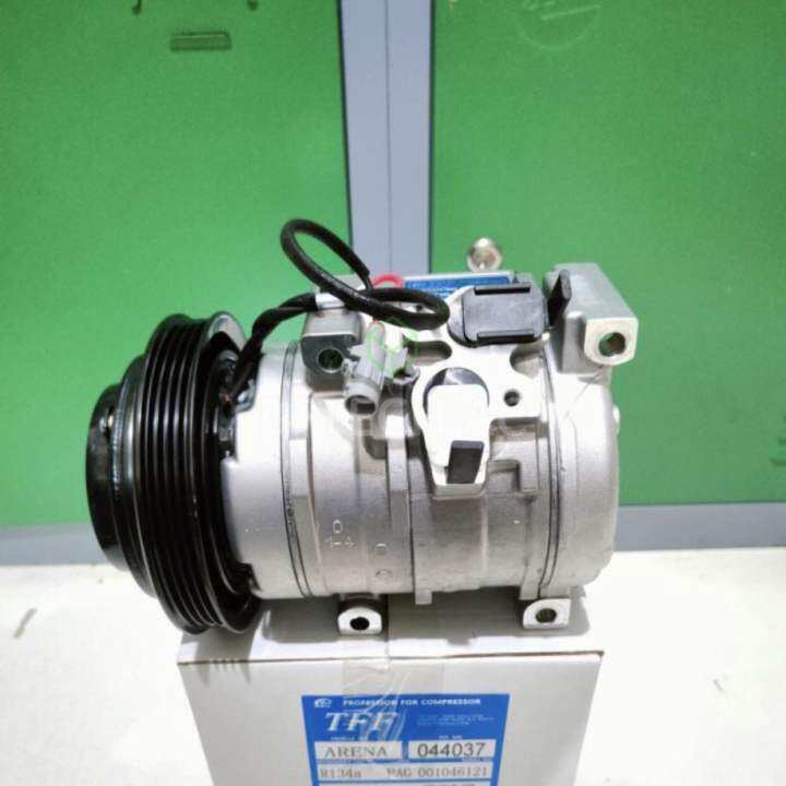 Kompresor Compressor AC Mobil Suzuki APV Lama Double Blower TFF Assy ...