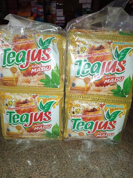 Teh jus Madu 1pack isi 6renceng | Lazada Indonesia