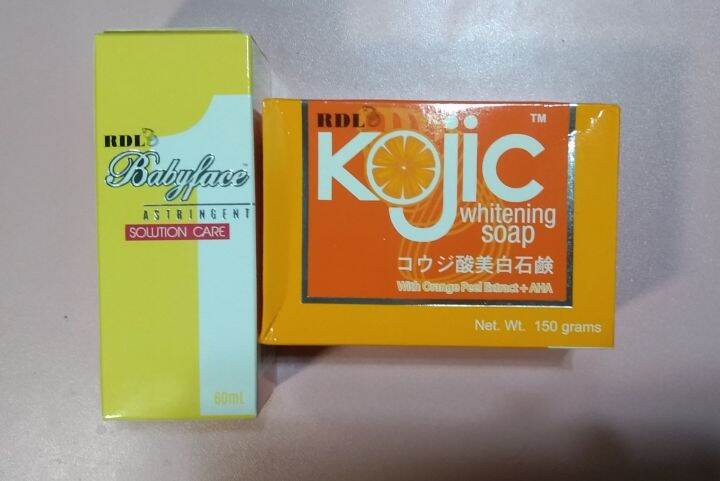 RDL Baby Face #1 RDL Kojic Whitening Soap 150g | Lazada PH