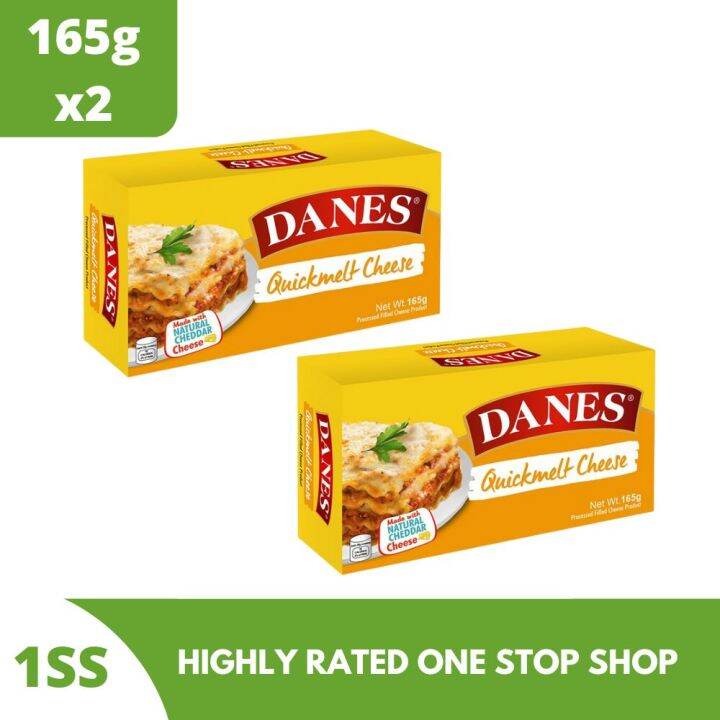 Danes Quickmelt Cheese, 165g Set of 2 | Lazada PH